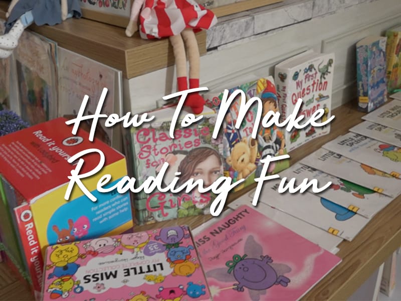 Mommies Daily - How to Make Reading Fun?